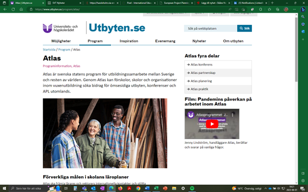 Välkommen till ett digitalt informationsmöte om ATLAS-programmet!